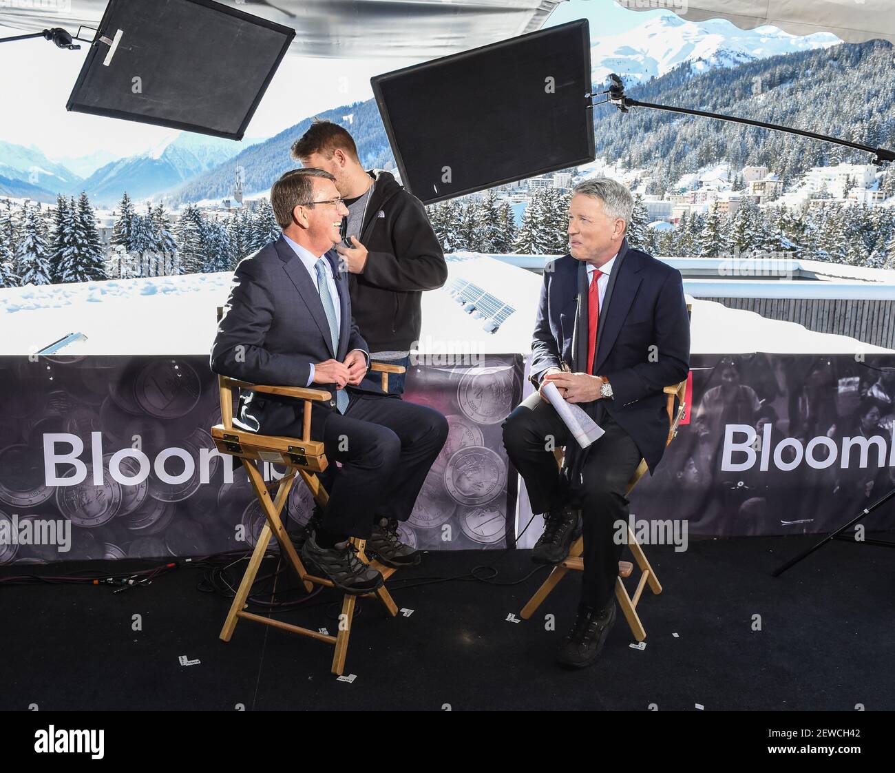 Secretary of Defense Ash Carter conducted an interview with Bloomberg ...