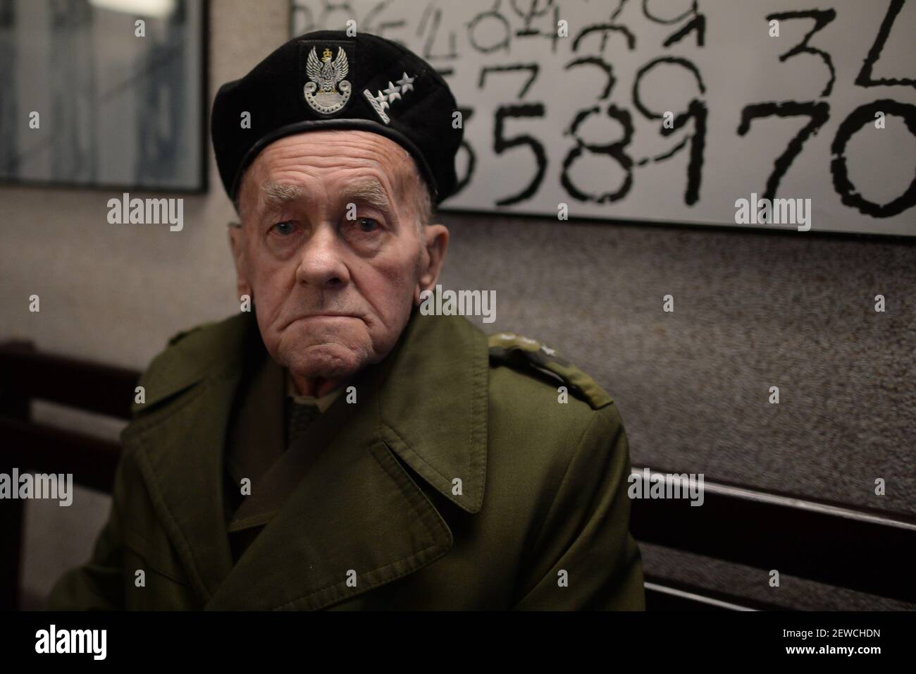 Kazimierz Ptasinski, an Auschwitz survivor returns to Auschwitz for the ...