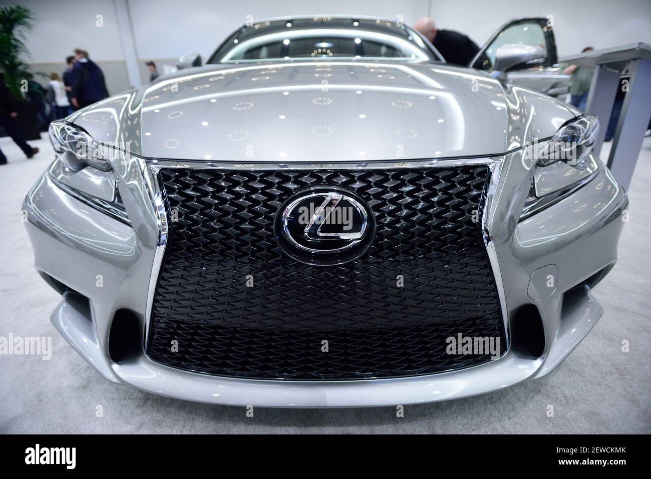 A Lexus pictured at the Portland International Auto Show in Portland ...