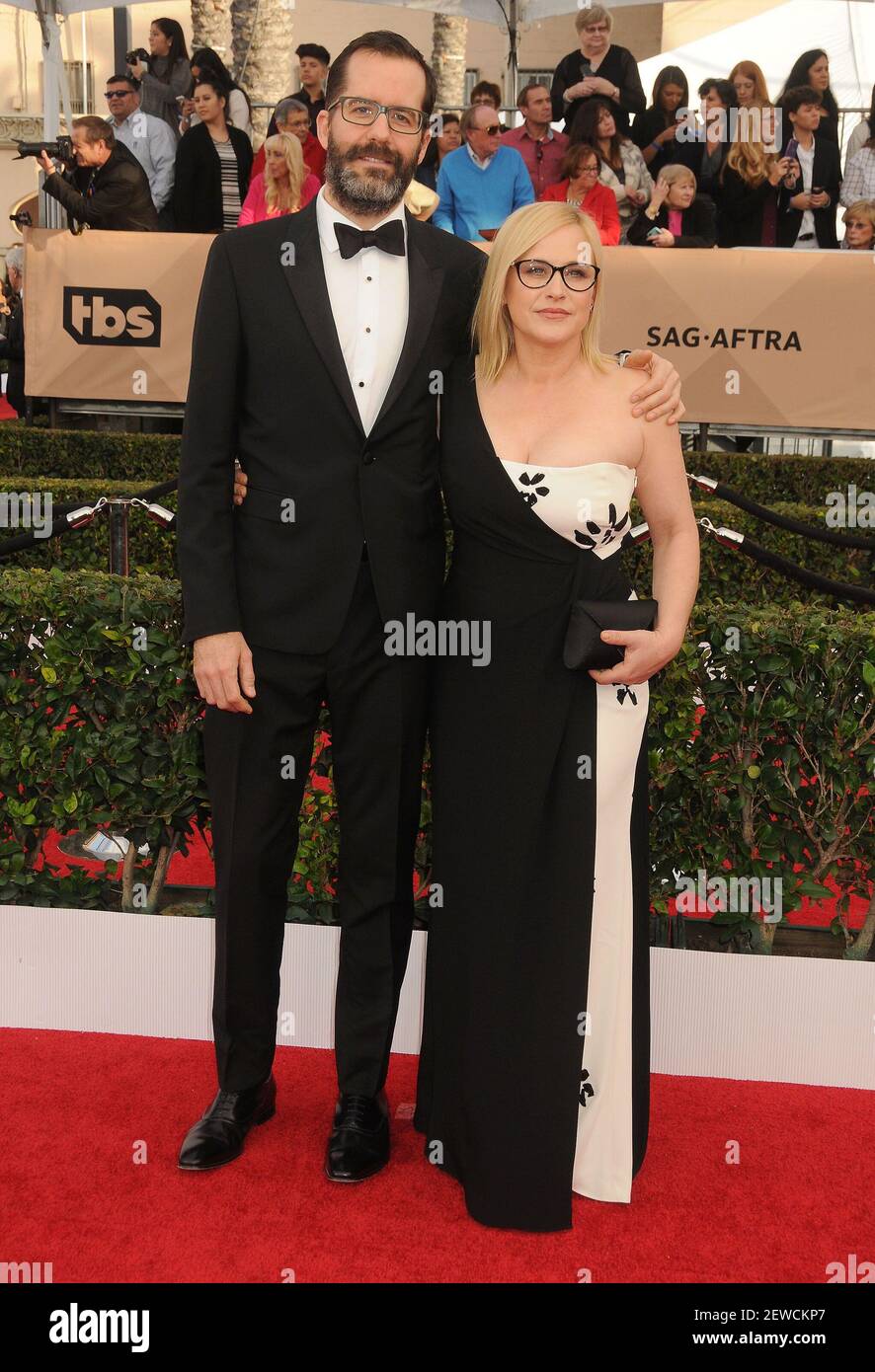 Eric White and Patricia Arquette attending the 22nd Annual Screen ...
