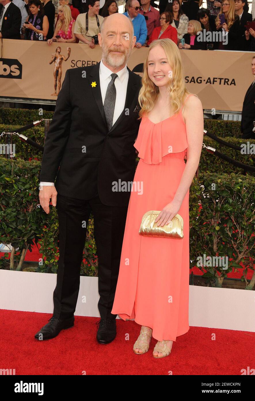 J. K. Simmons, Olivia Simmons attending the 22nd Annual Screen Actors Guild Awards held at The ...