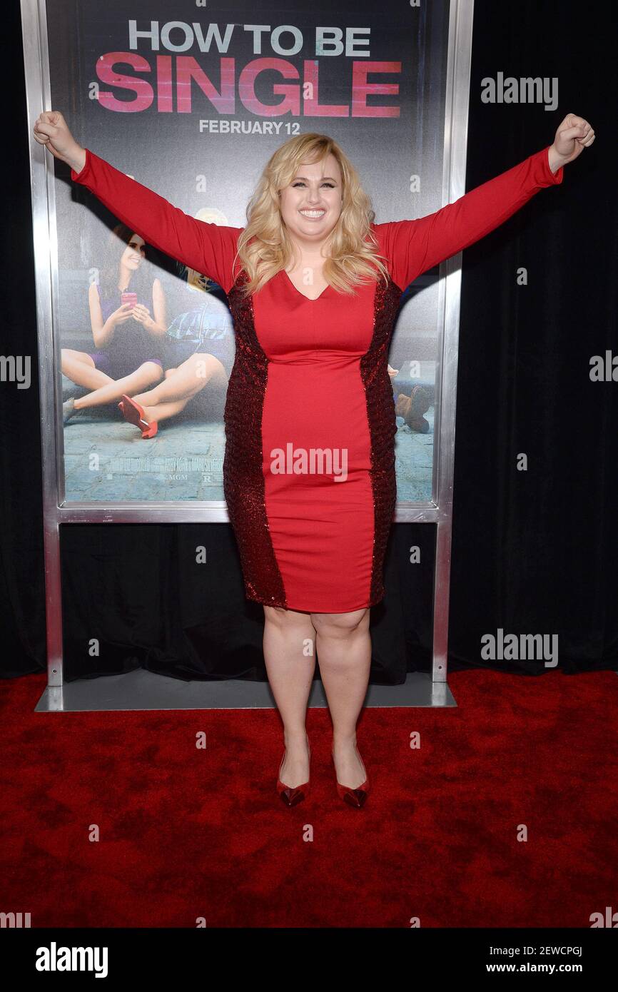 Actress Rebel Wilson attends the "How To Be Single" World Premiere at ...