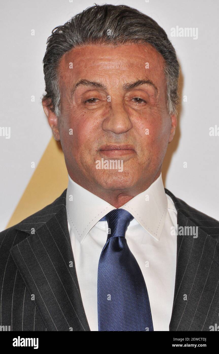 Sylvester Stallone arrives at the 88th Annual Academy Awards Nominee ...