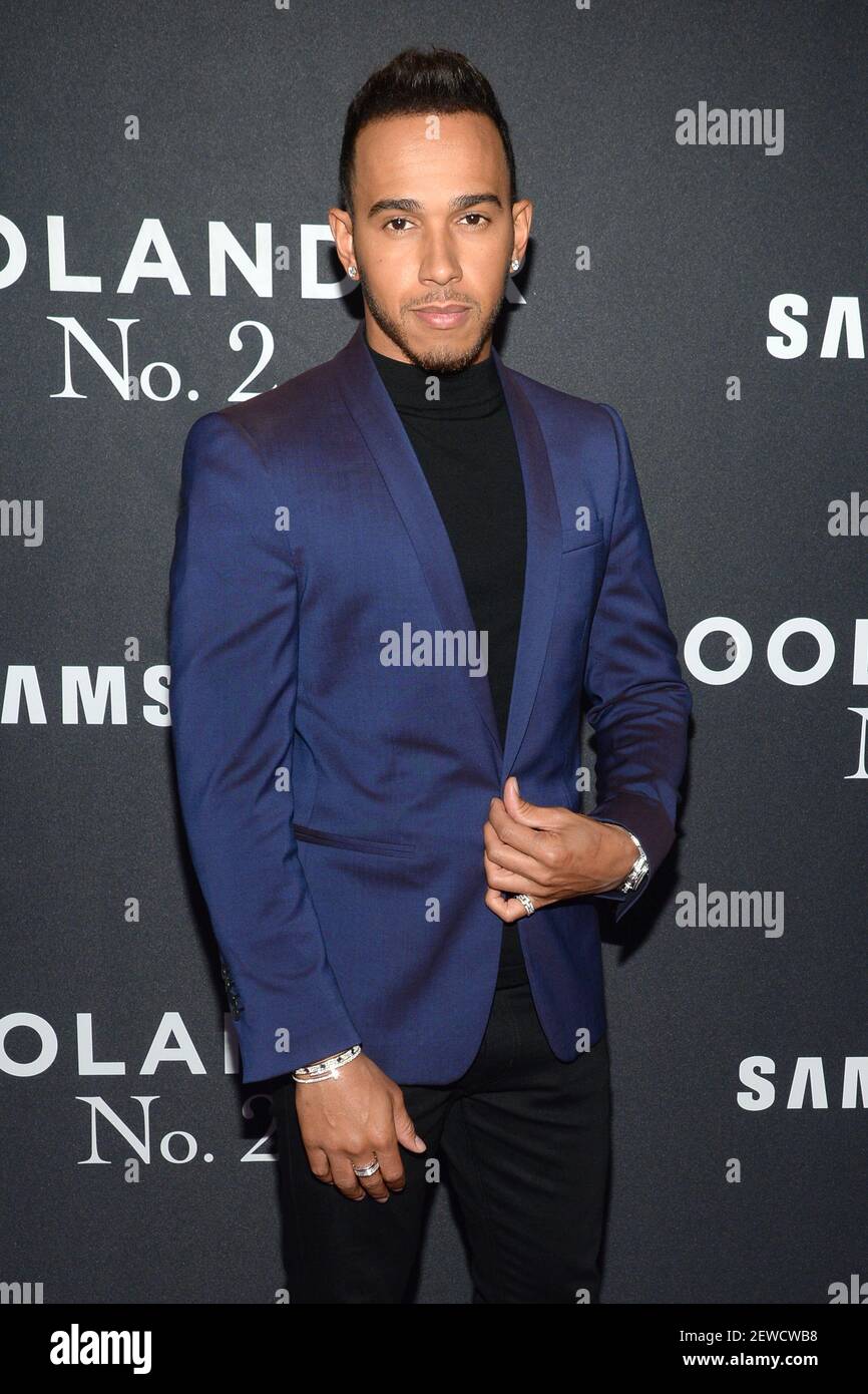2015 Formula One World Champion race car driver Lewis Hamilton attends ...