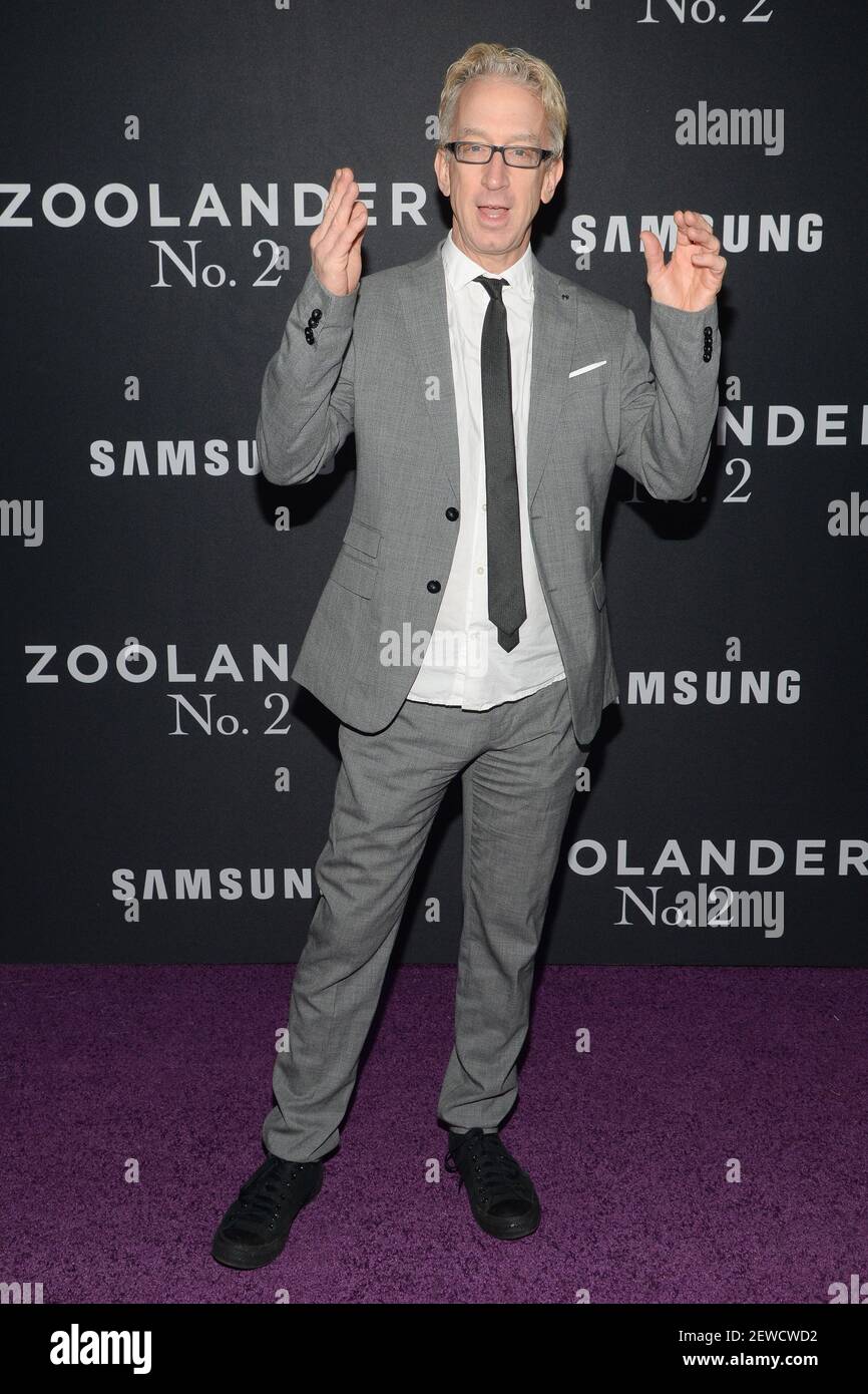 Actor Andy Dick attends the "Zoolander 2" World Premiere at Alice Tully ...