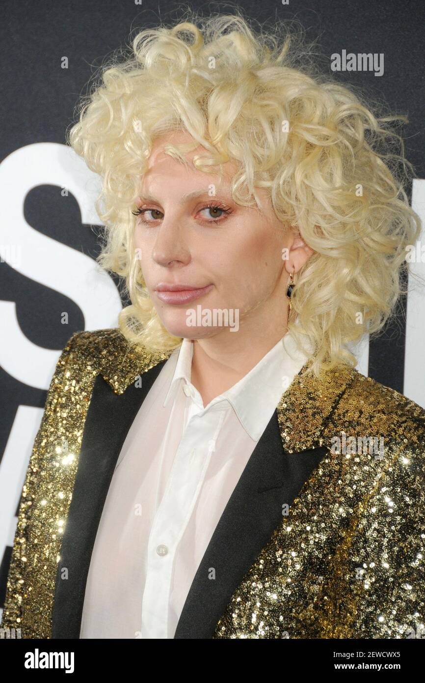 Lady Gaga. Saint Laurent At The Palladium held at the Hollywood ...