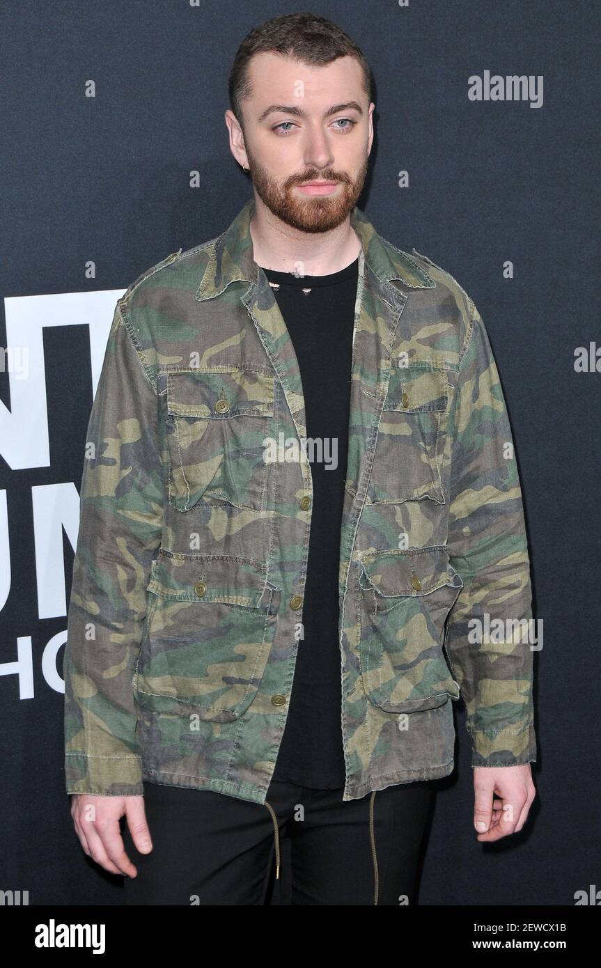 Sam Smith arrives at the SAINT LAURENT At The Palladium held at the ...