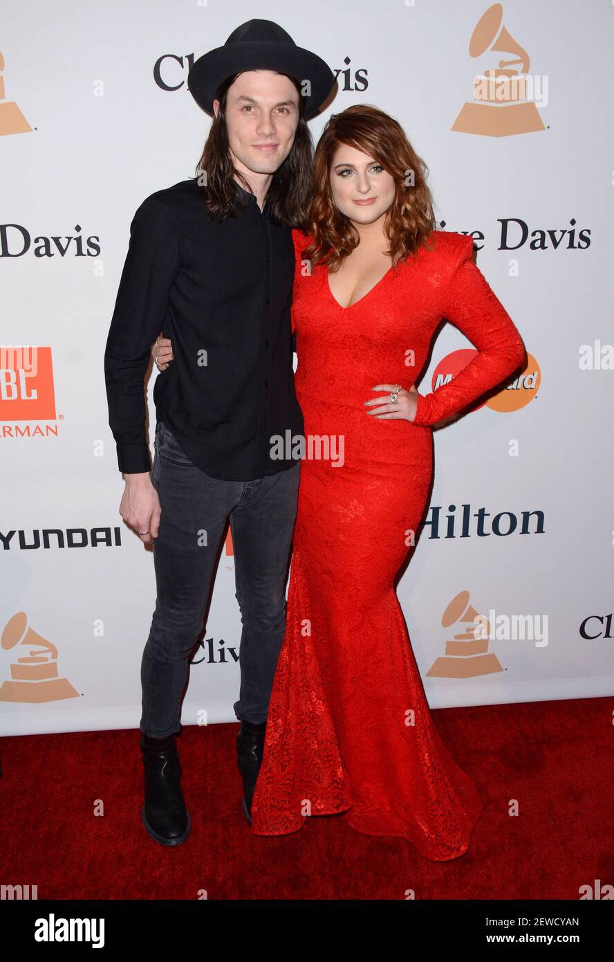 14 February - Beverly Hills, Ca - James Bay, Meghan Trainor. Arrivals ...