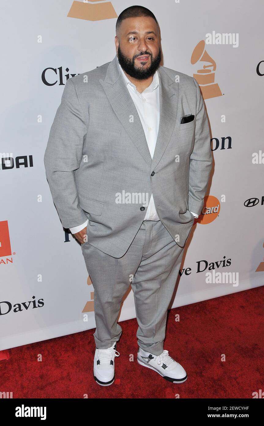 DJ Khaled arrives at the 2016 Pre-GRAMMY Gala & Salute to Industry ...