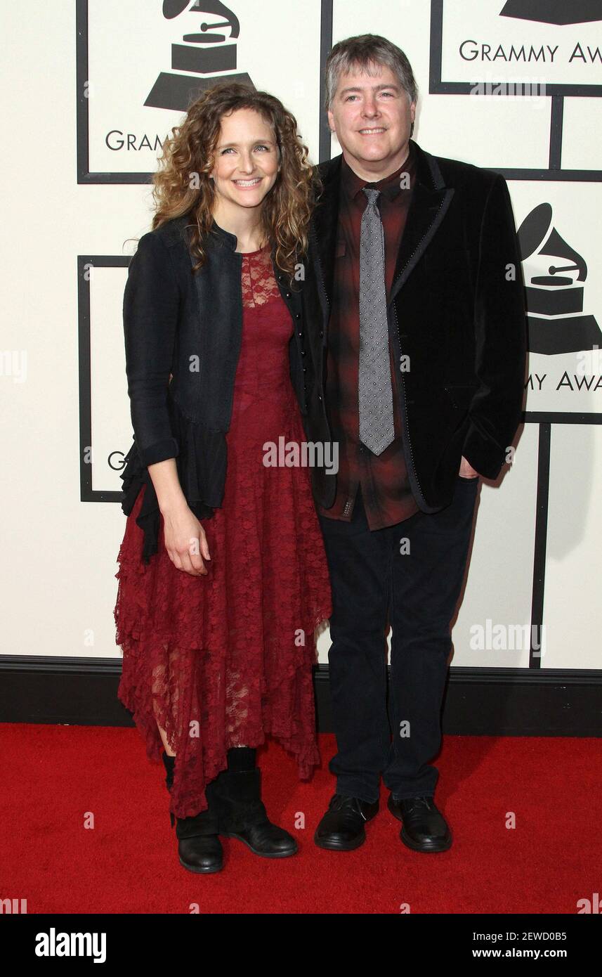 15 February 2016 - Los Angeles, California - Béla Fleck, Abigail ...