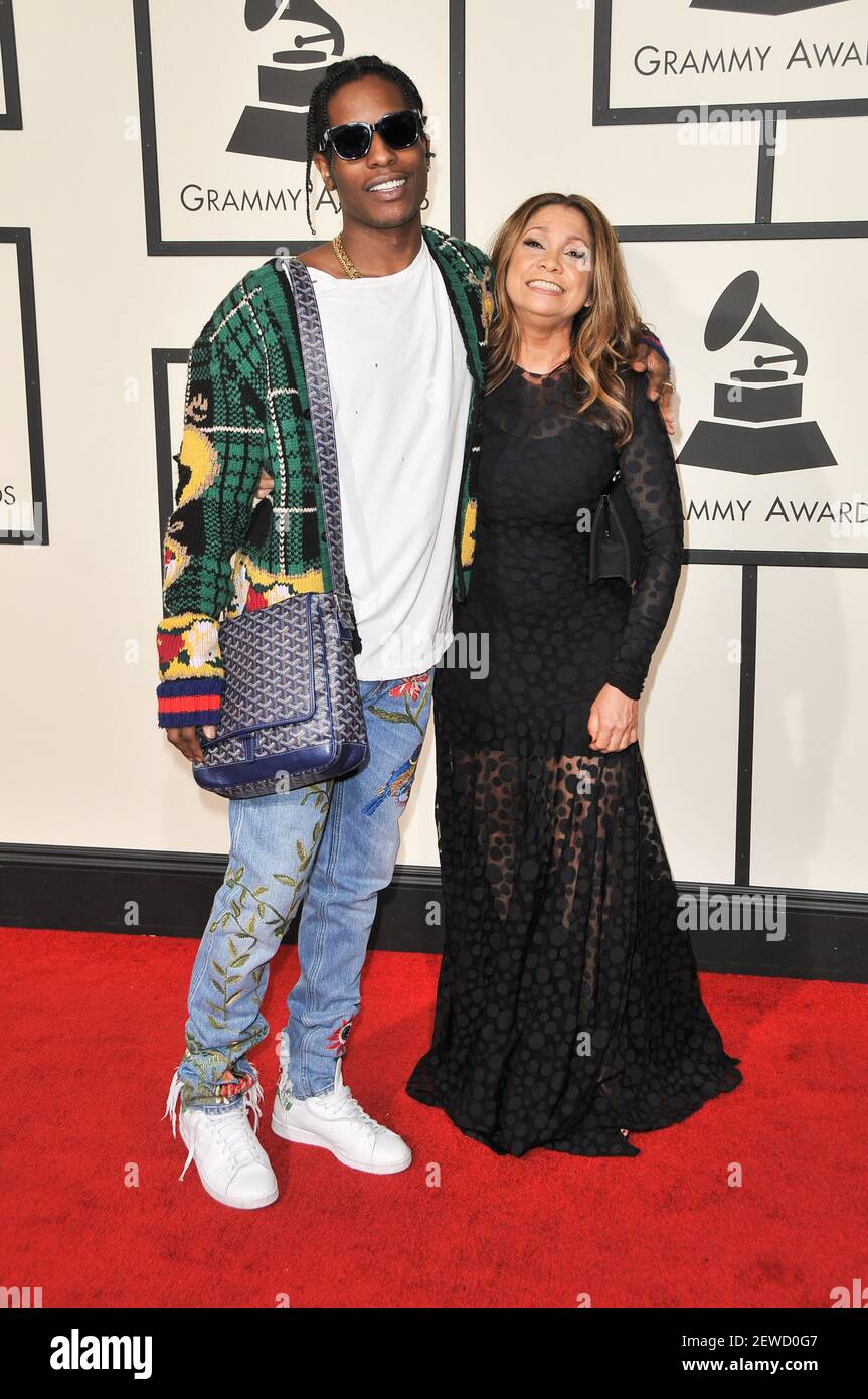 ASAP Rocky at the 58th annual Grammy Awards held at the Los Angeles ...