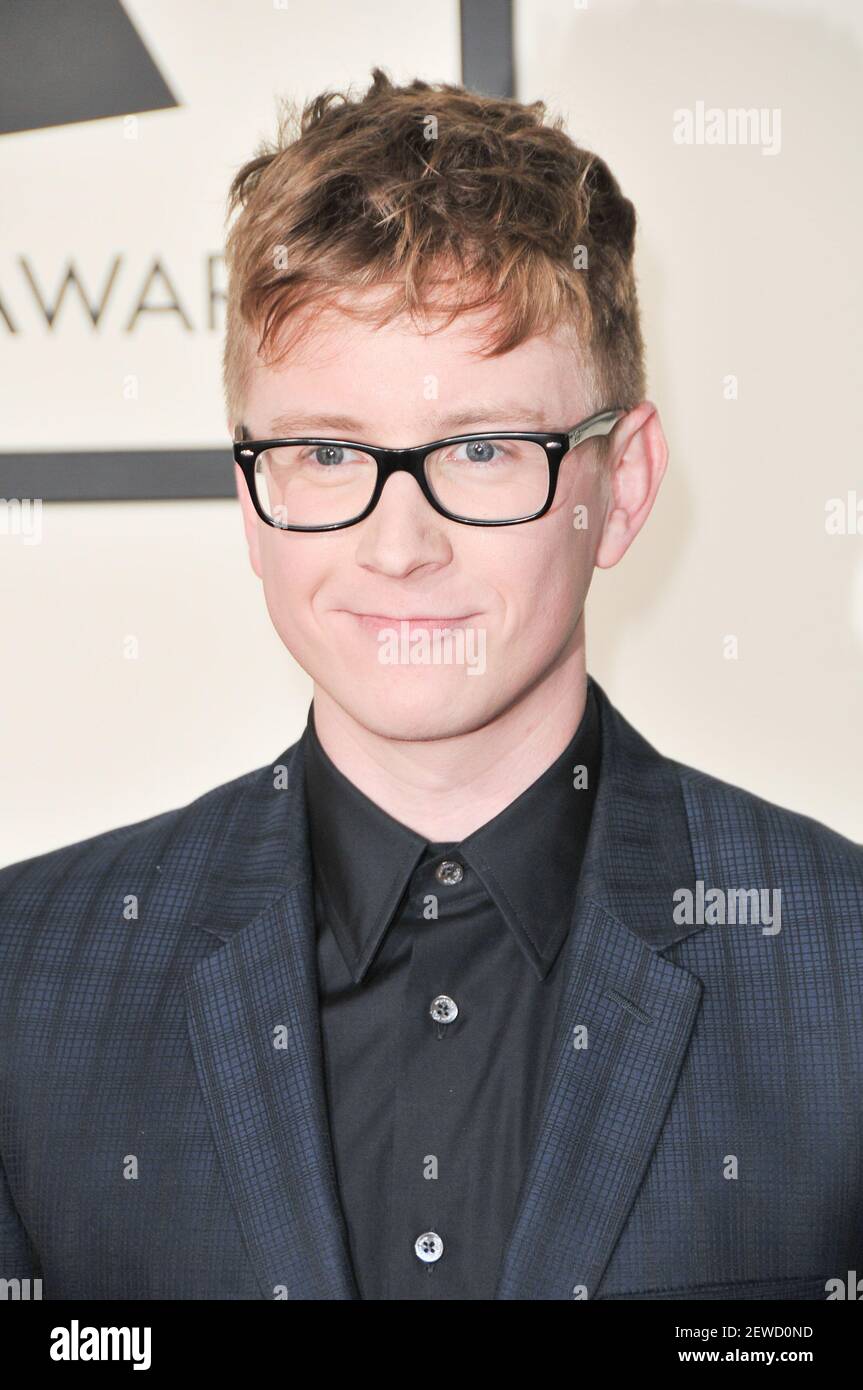 Tyler Oakley at the 58th annual Grammy Awards held at the Los Angeles ...