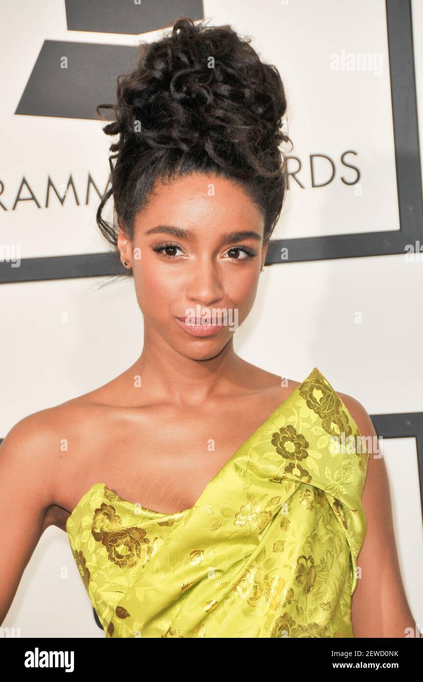 Lianne La Hava at the 58th annual Grammy Awards held at the Los Angeles ...