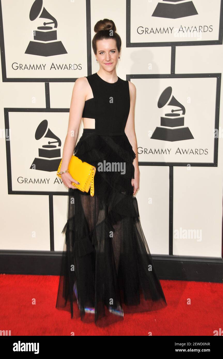 Laura Sisk at the 58th annual Grammy Awards held at the Los Angeles ...