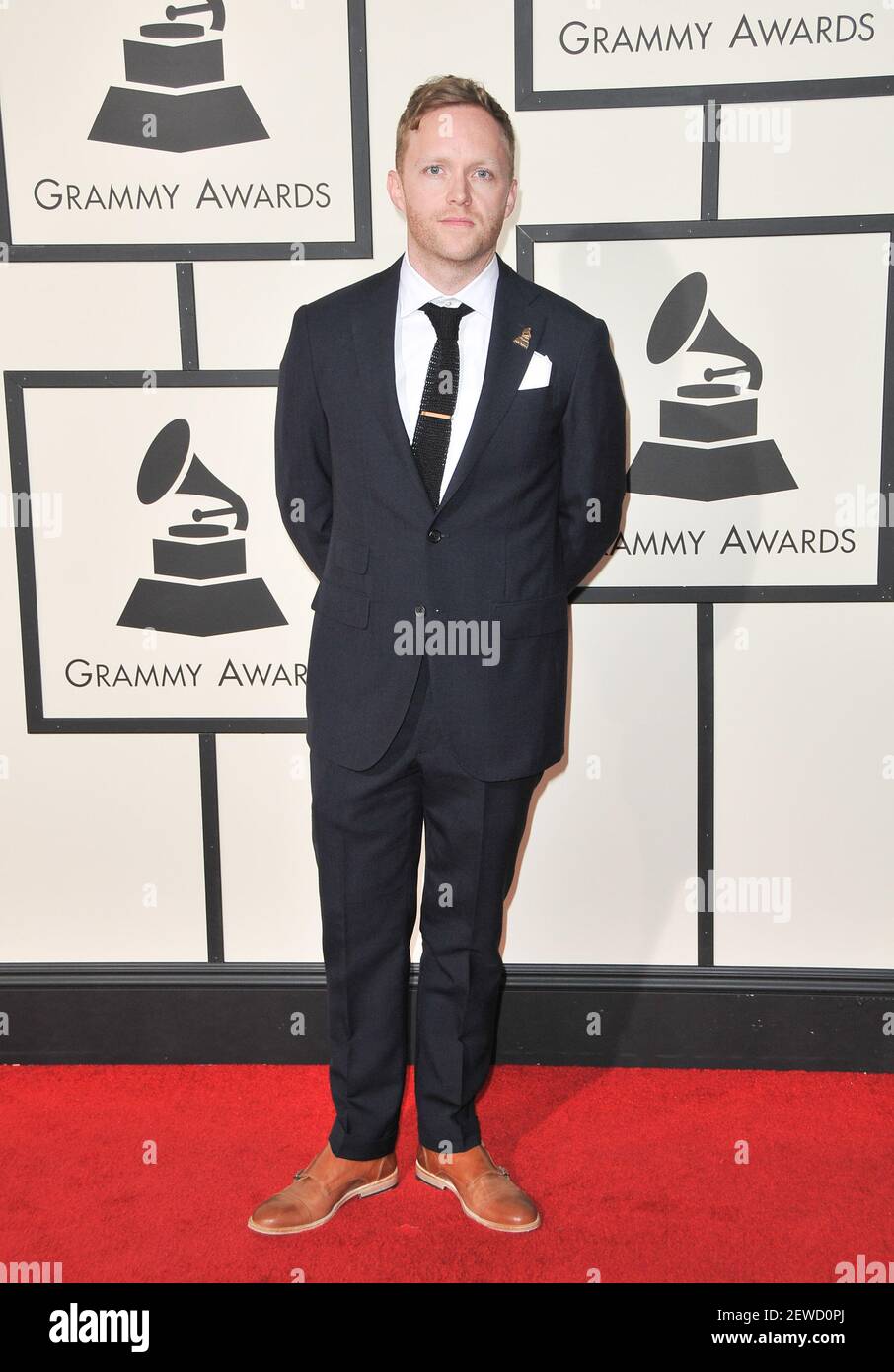 Seth Philpott at the 58th annual Grammy Awards held at the Los Angeles ...