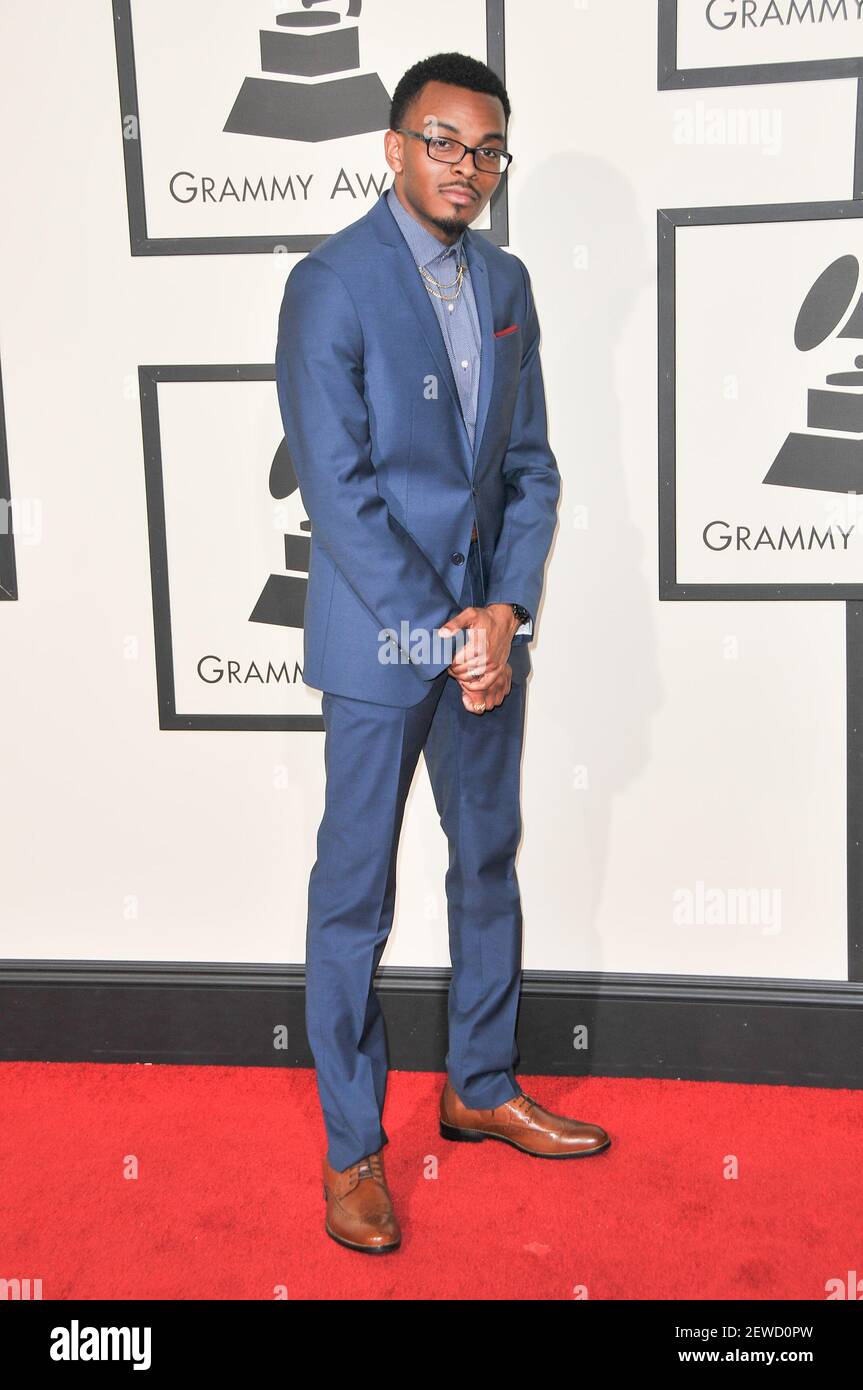 Troy Hayes at the 58th annual Grammy Awards held at the Los Angeles ...
