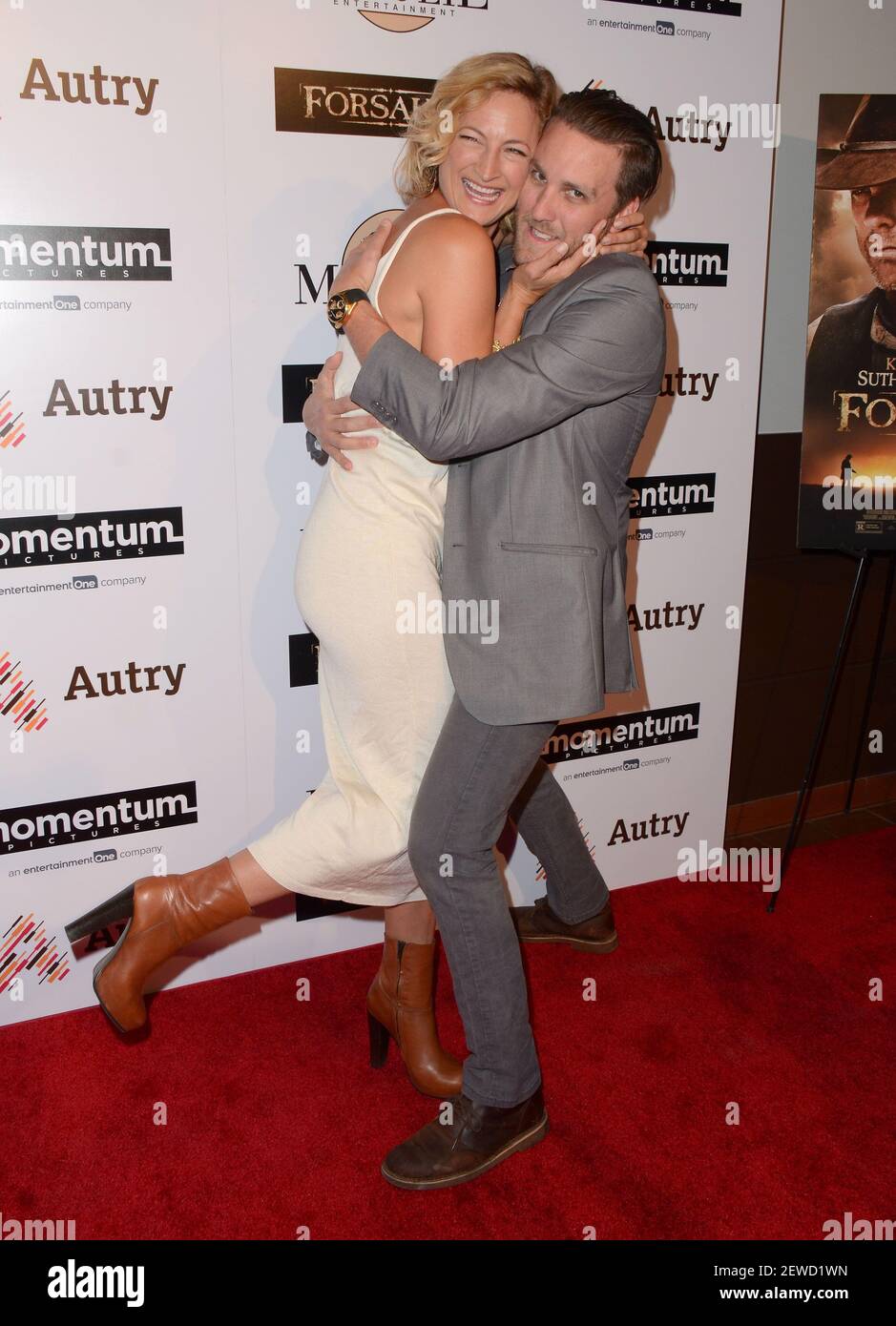 Zoe Bell, Jacob Horn. Arrivals for the LA special screening of ...