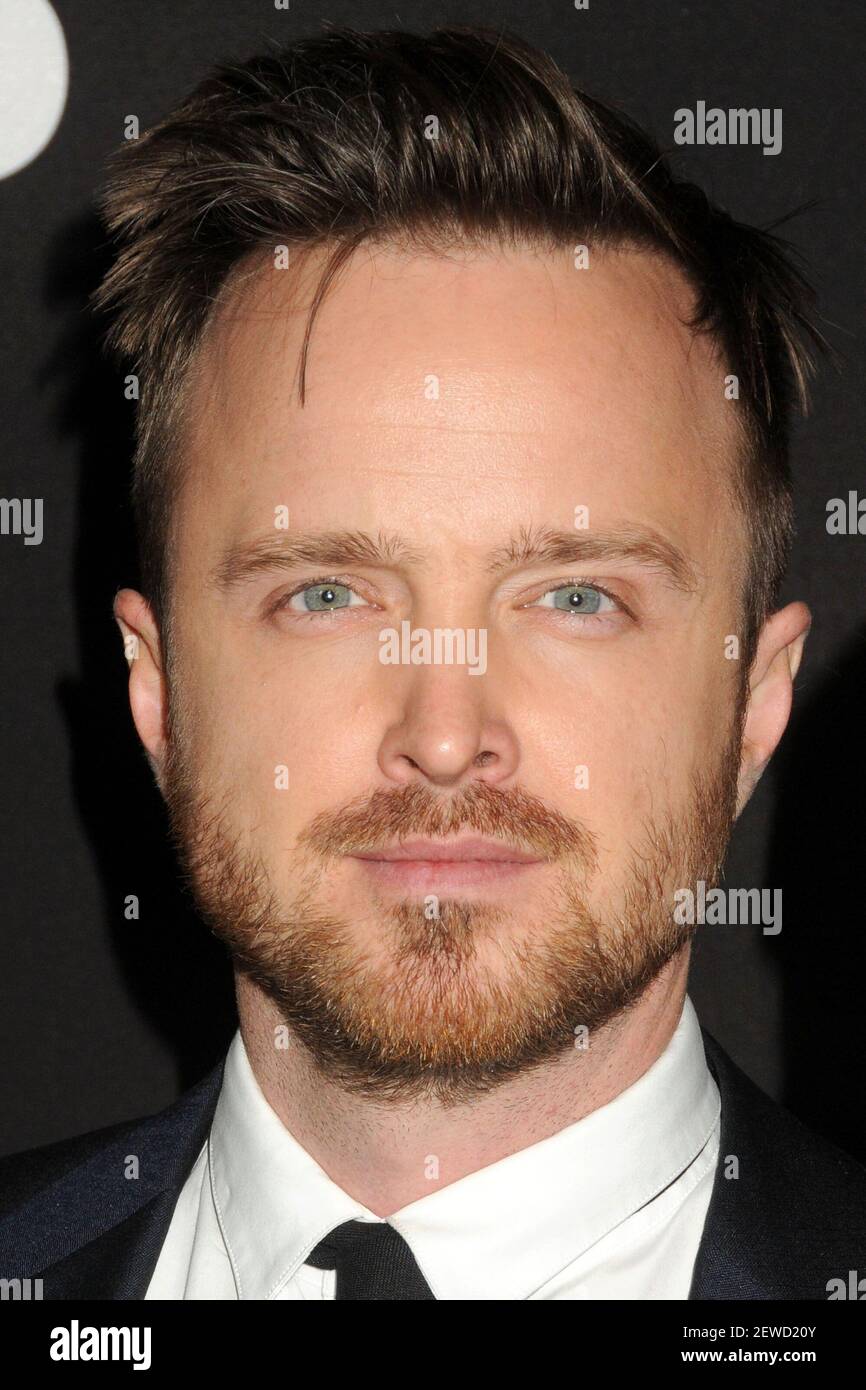 Aaron Paul attending the "Triple 9" Los Angeles Premiere held at Regal ...