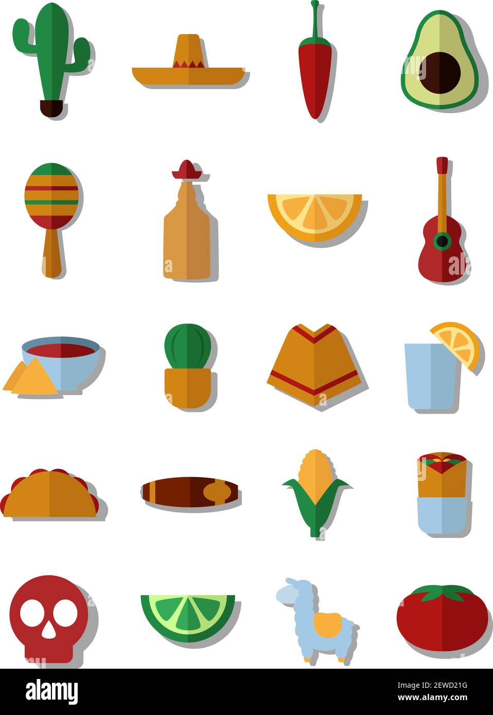 Mexican culture celebration colorful Stock Vector Images - Alamy