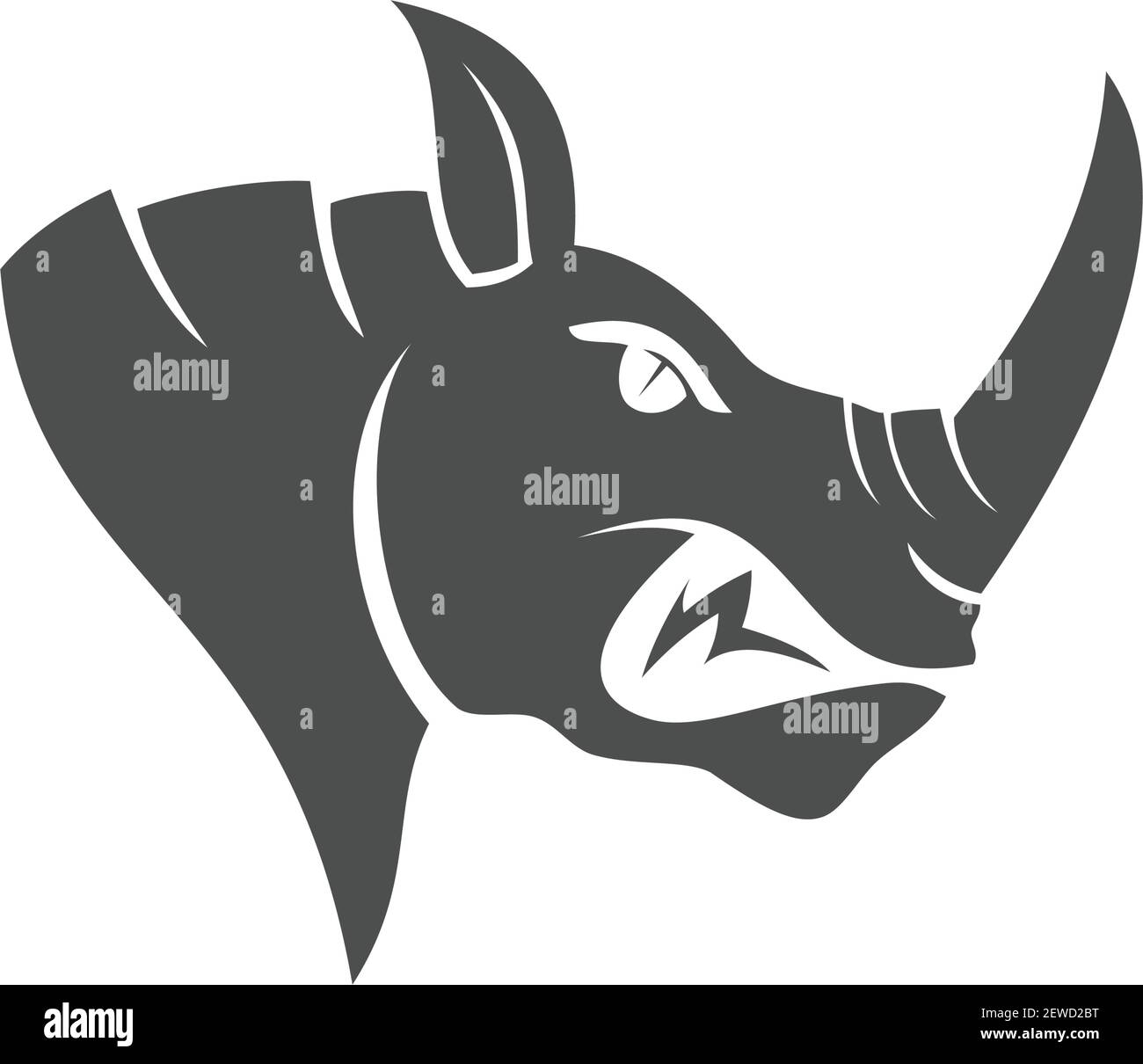 Rhino Head Logo