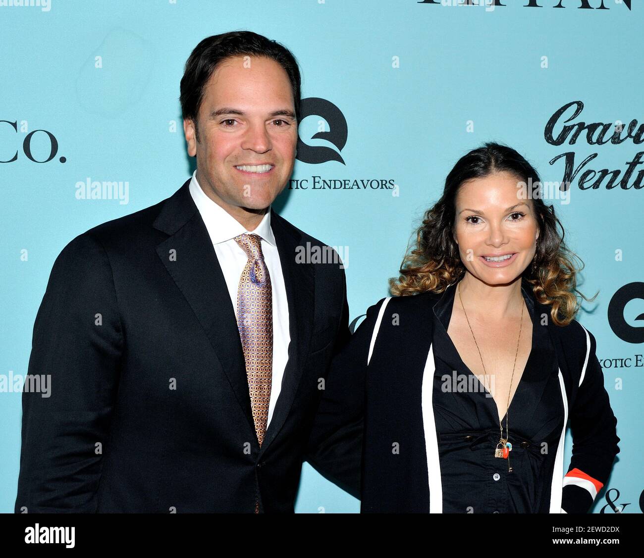 Baseball Hall of Famer Mike Piazza and wife Alicia Rickter attend the ...