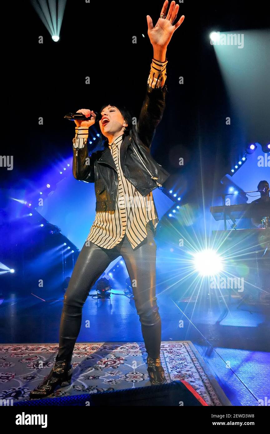 Carly Rae Jepsen performs in concert at ACL Live on February 20, 2016 ...