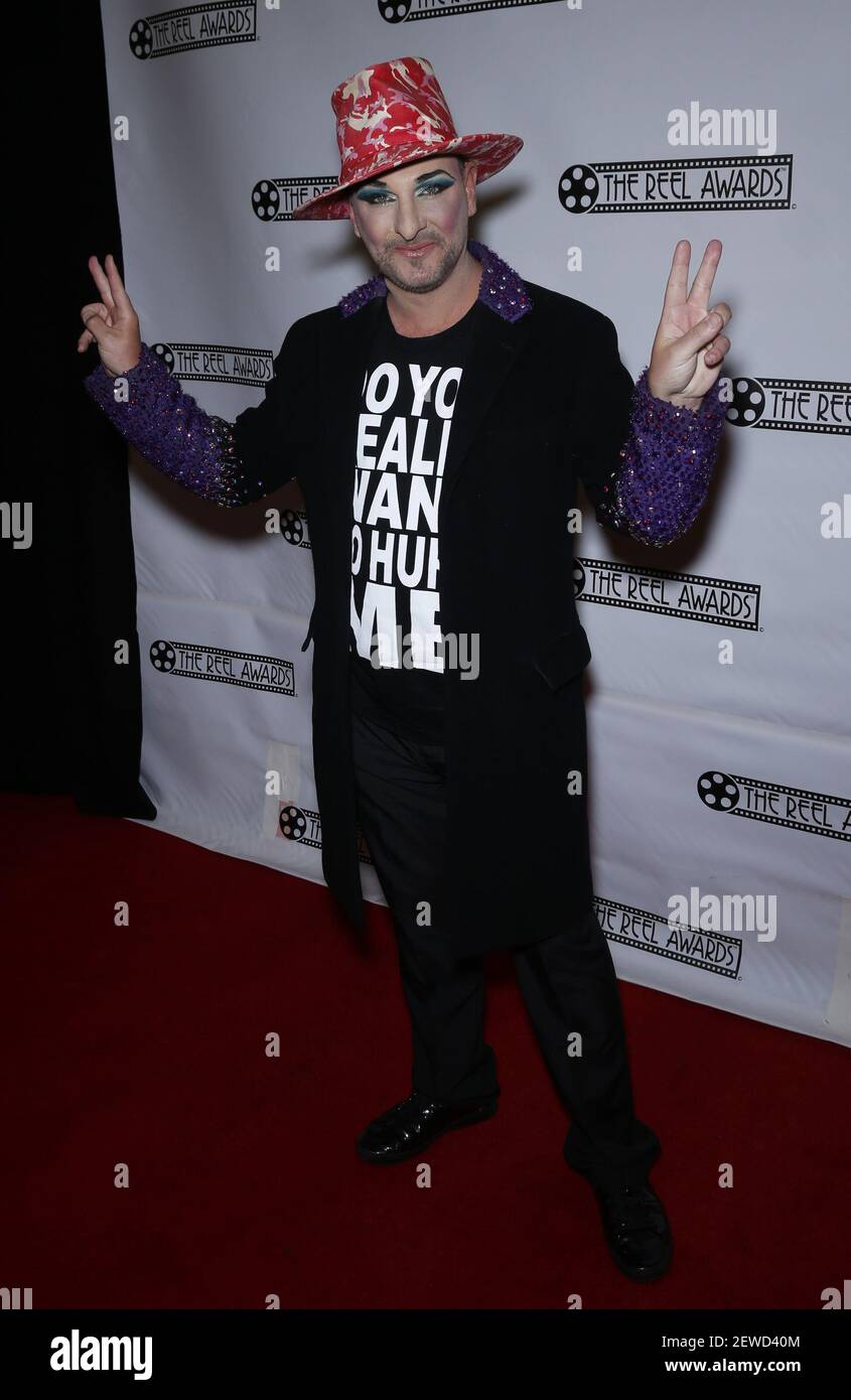 Keith George as Boy George. Red Carpet Arrivals at the 2016 Reel Awards ...