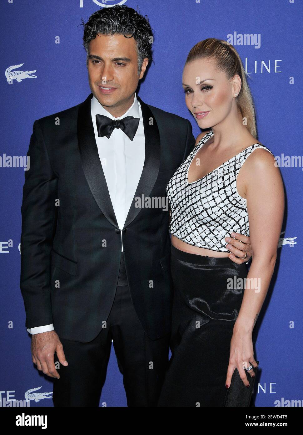 (L-R) Jaime Camil and Heidi Balvanera arrives at the 18th Costume ...