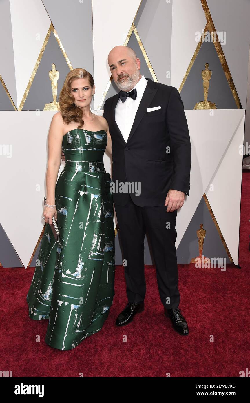 Andrea Berloff, Jonathan Herman arrives to The 88th Academy Awards ...