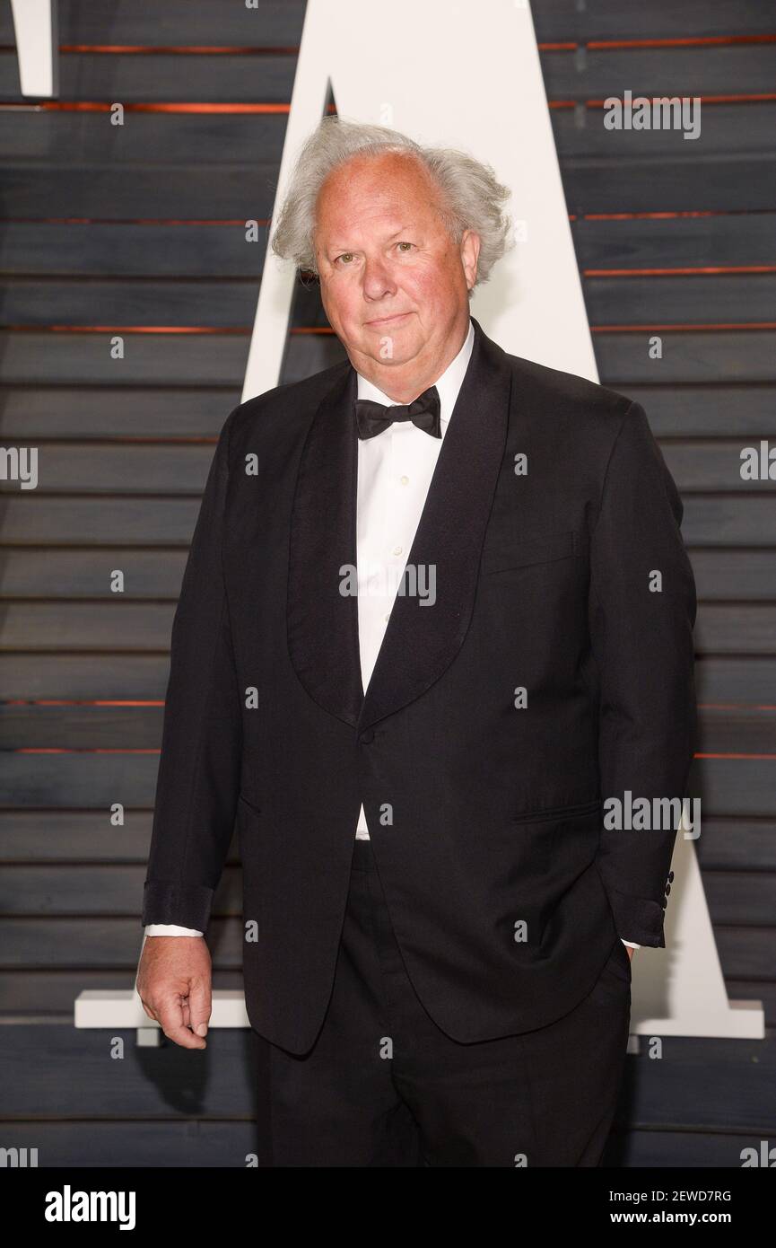 Grayson Carter arriving at the 2016 Vanity Fair Oscar Party hosted by ...