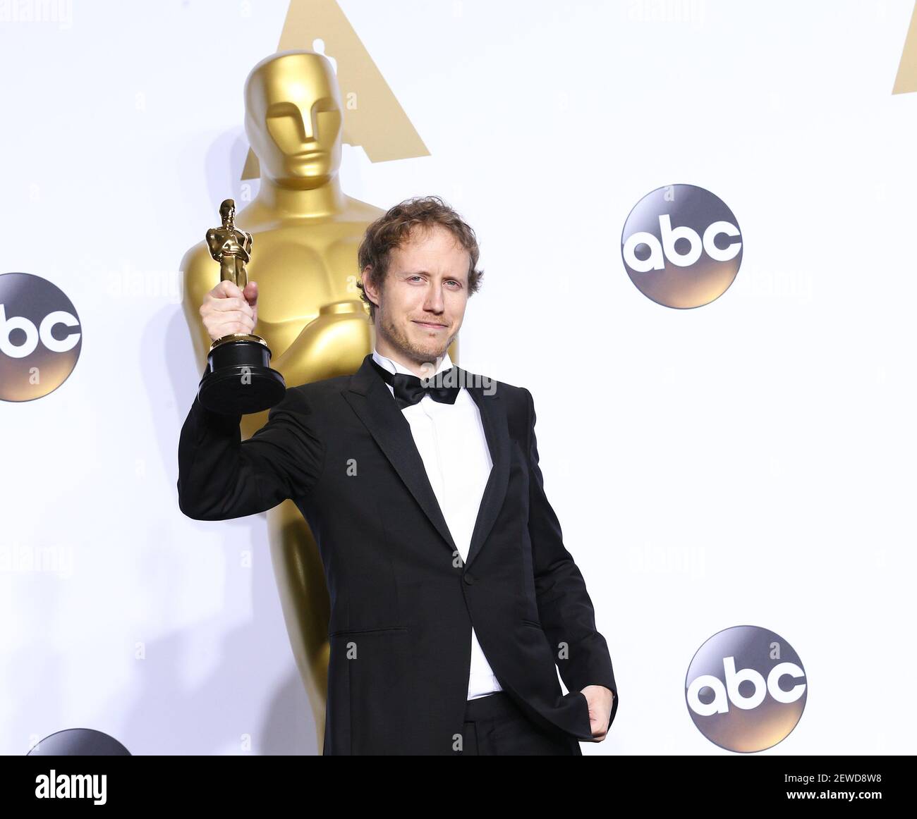 Laszlo Nemes arriving at the 88th Academy Awards Press Room held at the ...