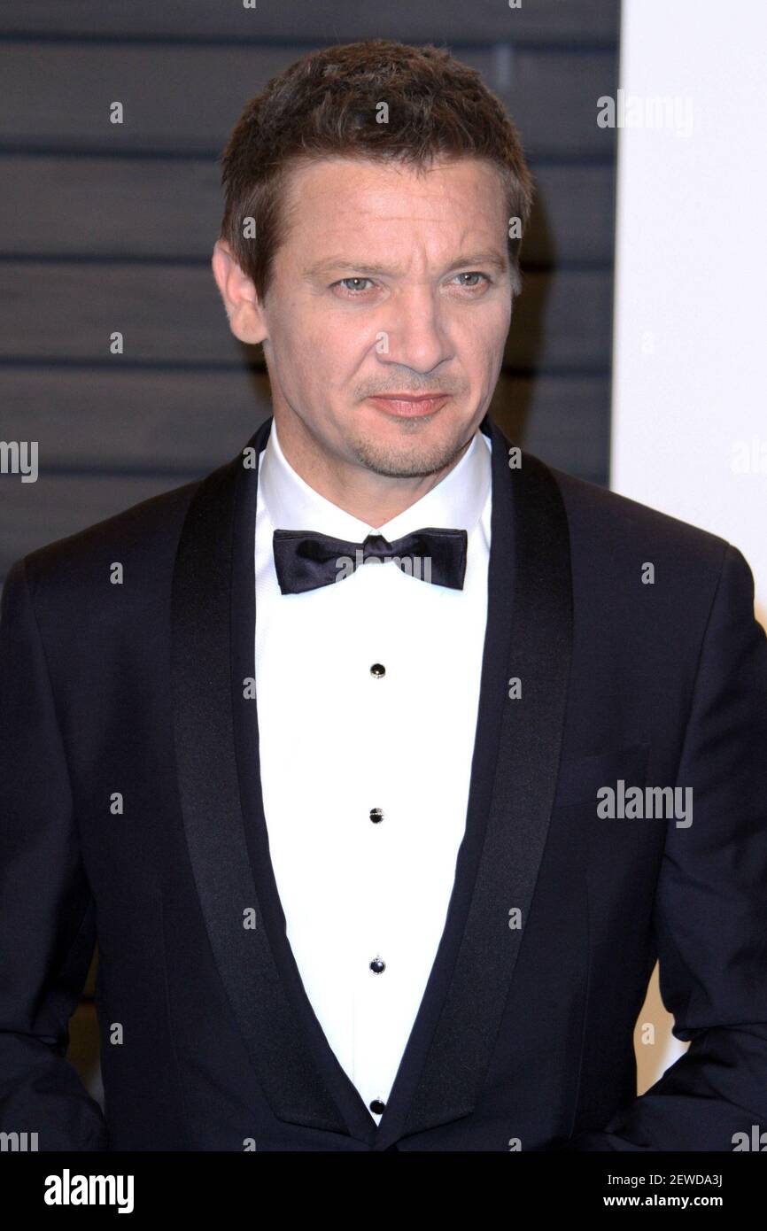 28 February 2016 - Beverly Hills, California - Jeremy Renner. 2016 ...