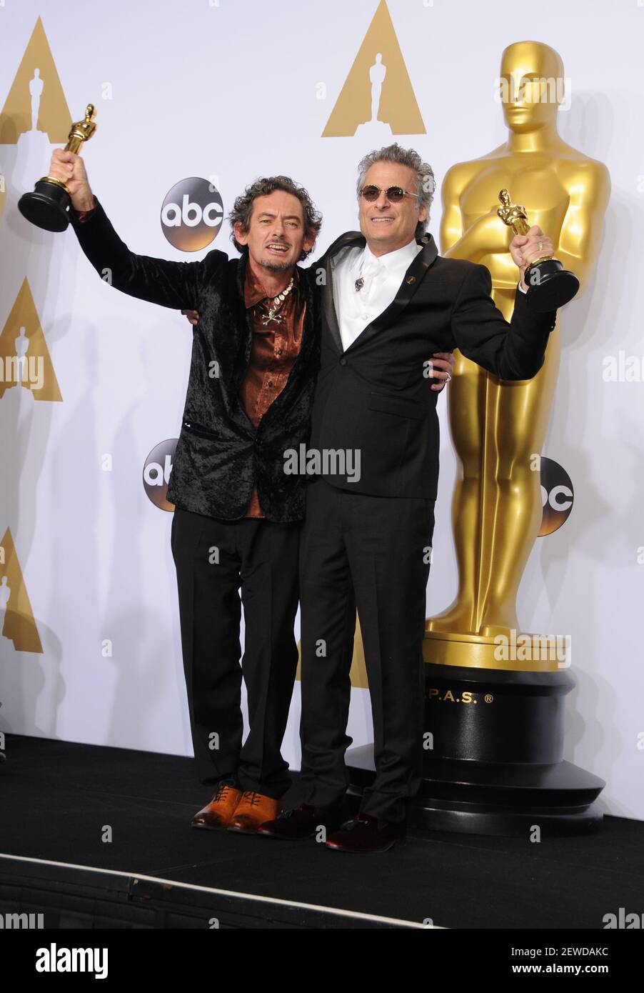 28 February 2016 - Hollywood, California - Mark A. Mangini, David White ...