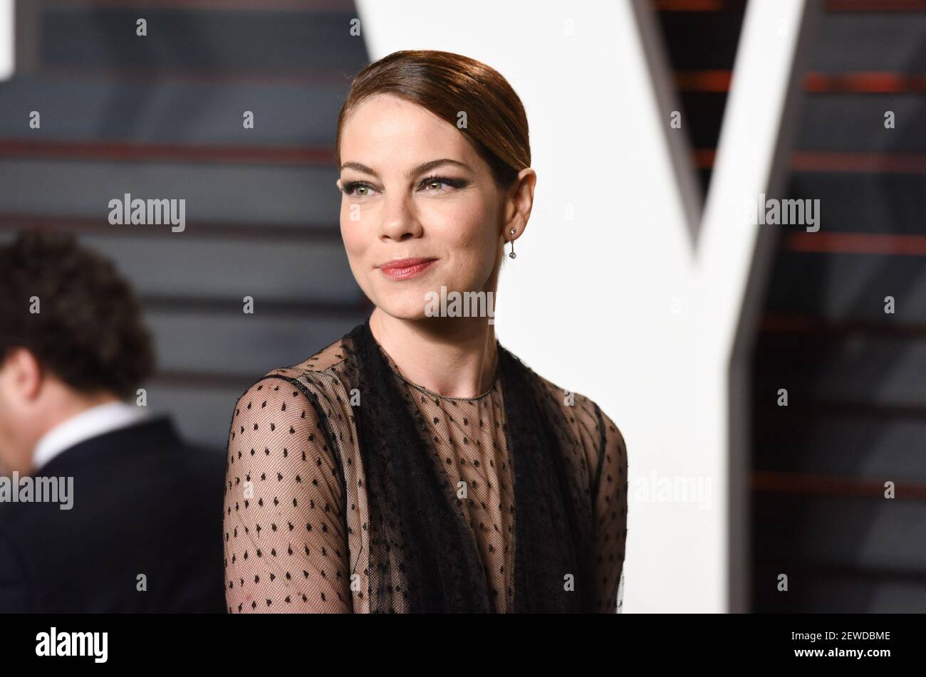Ruth Wilson arriving at the 2016 Vanity Fair Oscar Party hosted by ...