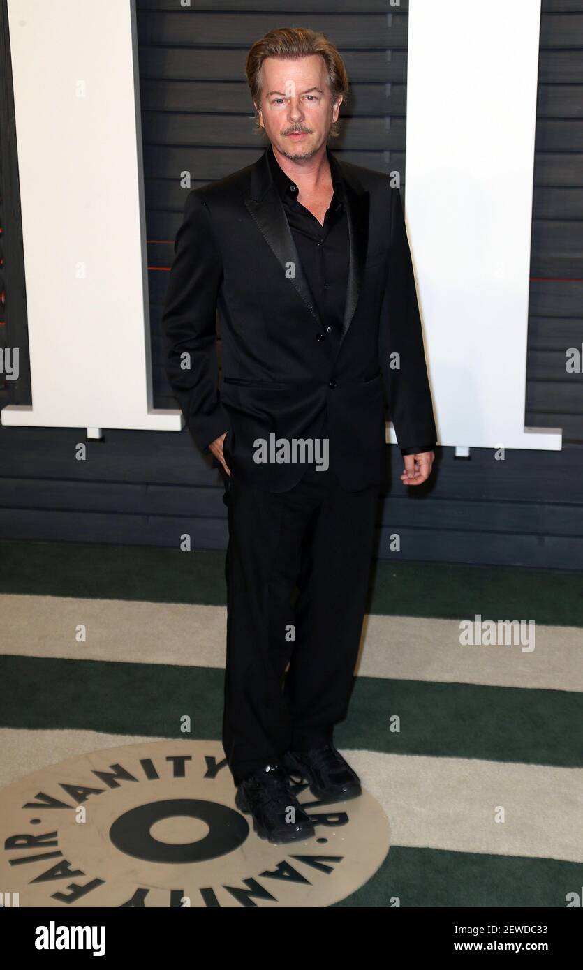 28 February 2016 - Beverly Hills, California - David Spade. 2016 Vanity ...