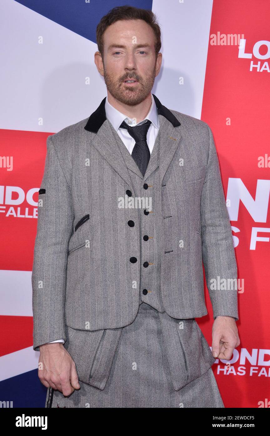 Bryan Larkin arrives at the "London Has Fallen" Los Angeles Premiere ...