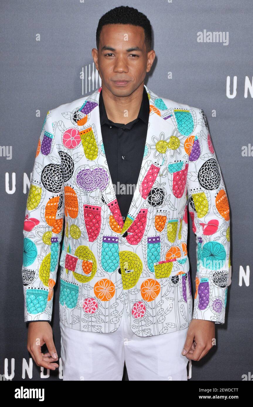 Alano Miller arrives at the WGN America's "Underground" Los Angeles ...