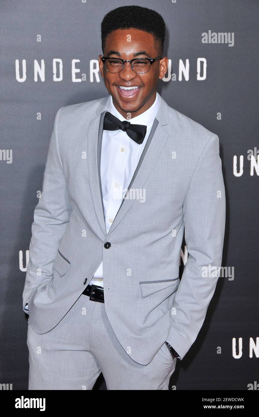 Renwick Scott arrives at the WGN America's "Underground" Los Angeles ...