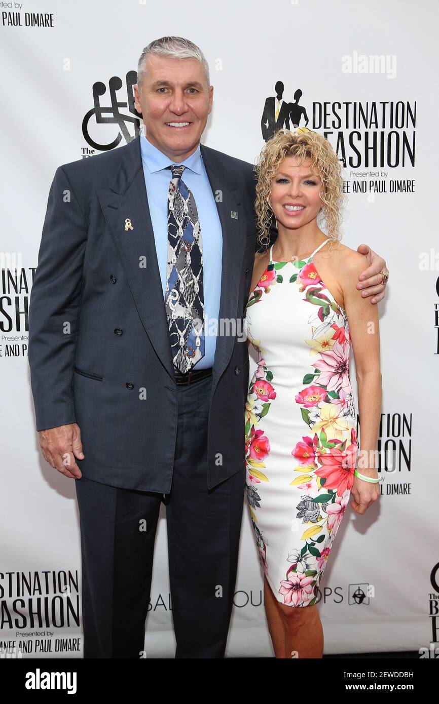 Mark Rypien and his wife Annete Rypien attend Destination Fashion 2016 ...