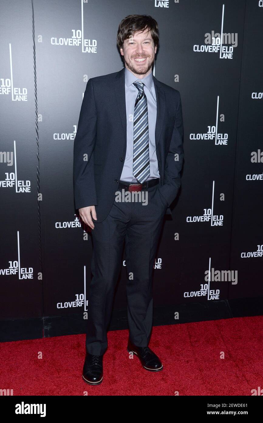Actor John Gallagher Jr. attends '10 Cloverfield Lane' Premiere at AMC ...
