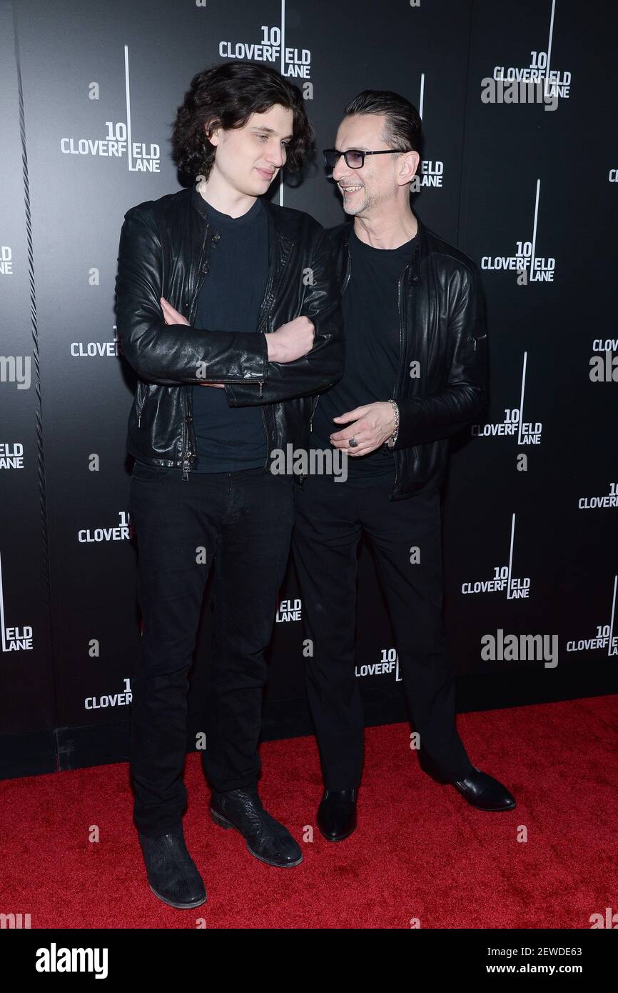(L-R) James Gahan and singer Dave Gahan attend the '10 Cloverfield Lane ...