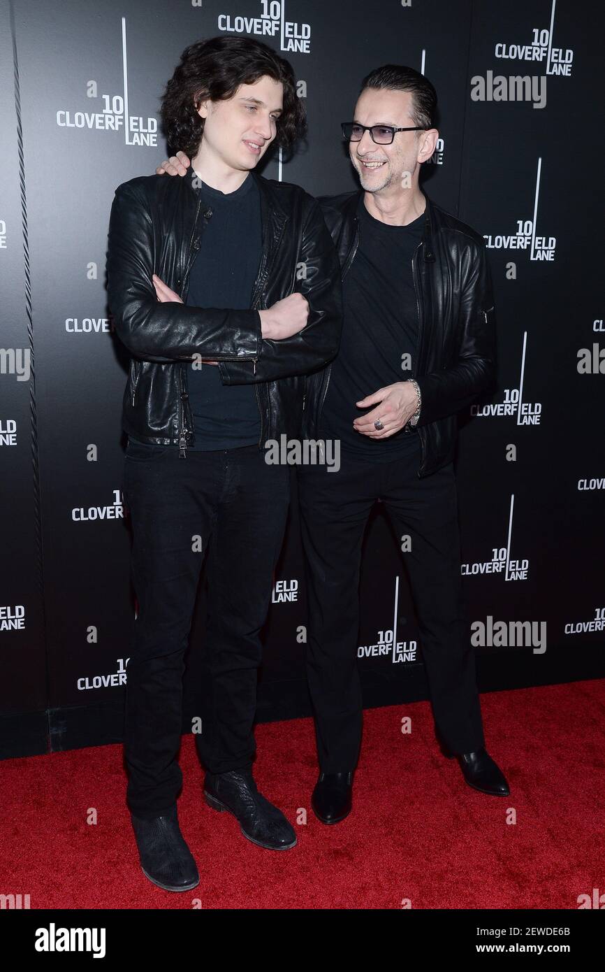 (L-R) James Gahan and singer Dave Gahan attend the '10 Cloverfield Lane ...