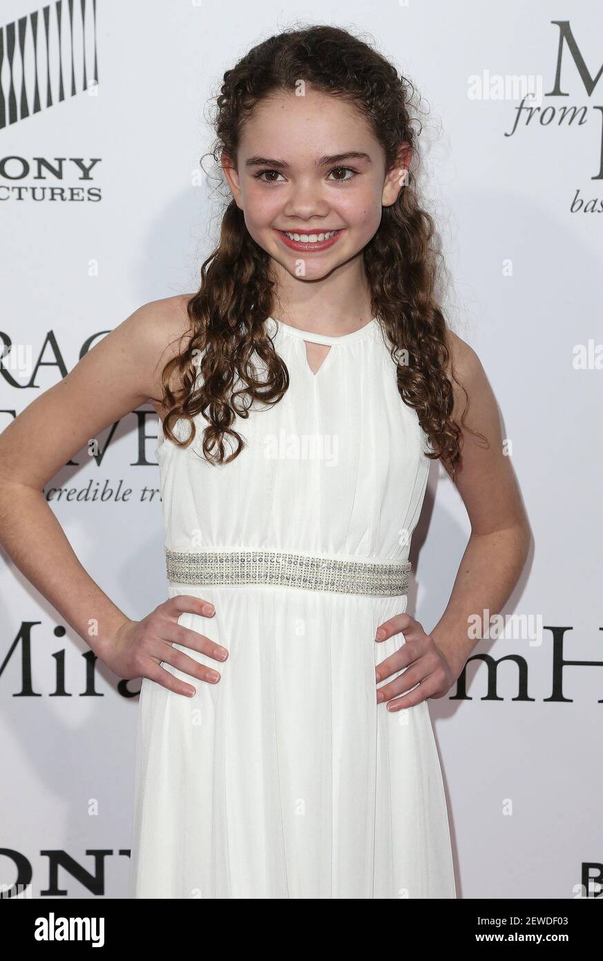 Hannah Alligood. "Miracles From Heaven" Los Angeles Premiere held at ...