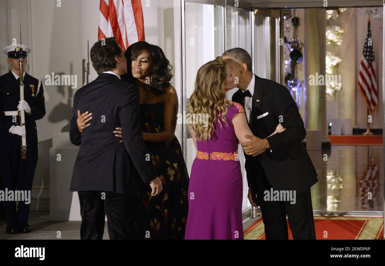 President Barack Obama and First Lady Michelle Obama welcome Prime ...