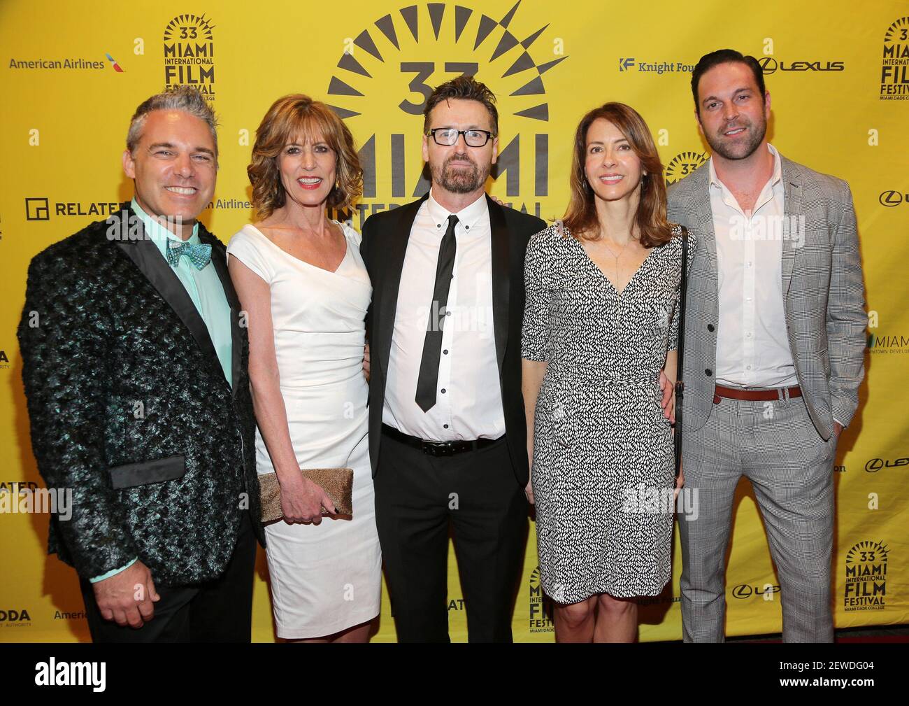 MIAMI, FLORIDA - MARCH 12: MIFF Director Jaie Laplante, actress ...