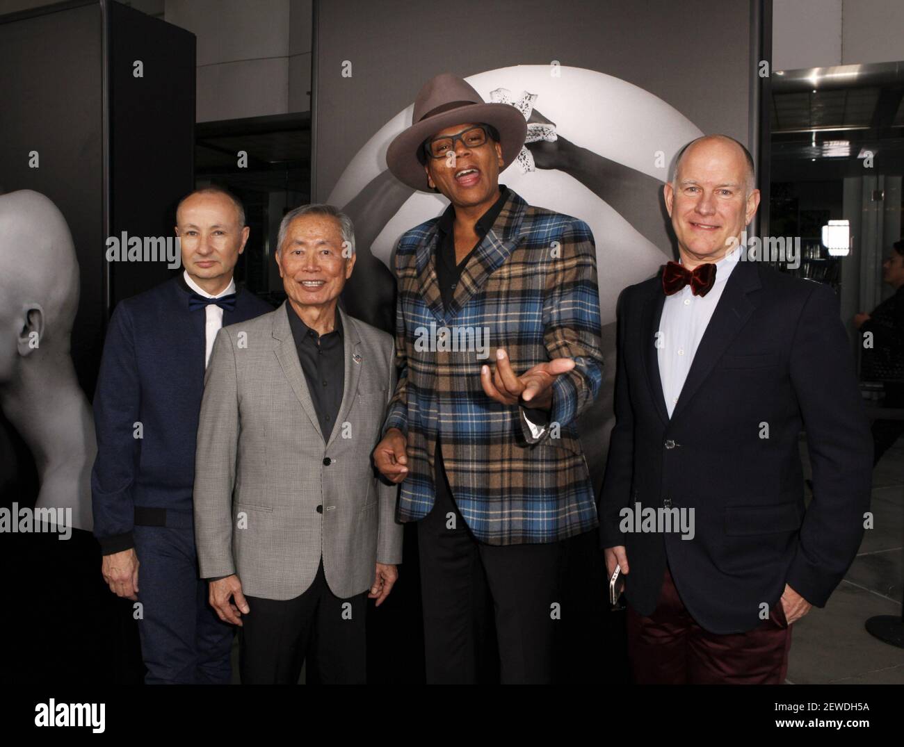 Fenton Bailey, George Takei, RuPaul Andre Charles and Randy Barbato ...