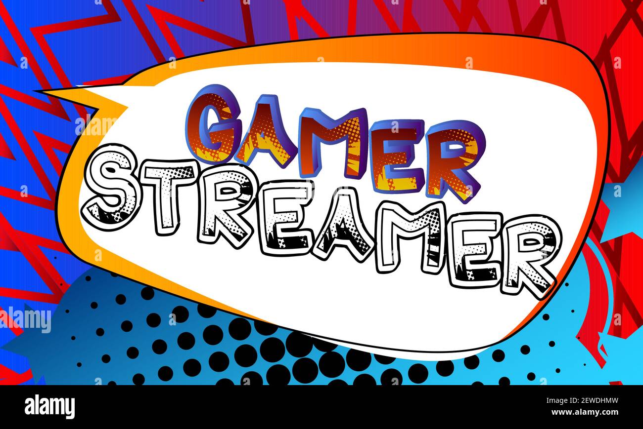 Pc or Console gaming, Streaming Gamer related words, quote on Comic ...