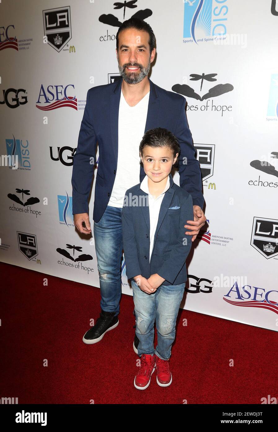 Chris Ferraro at The Luc Robitaille's Celebrity Shootout held at Toyota ...