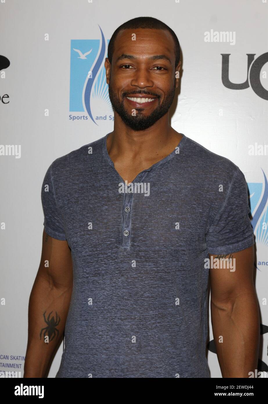 Isaiah Mustafa at The Luc Robitaille's Celebrity Shootout held at ...