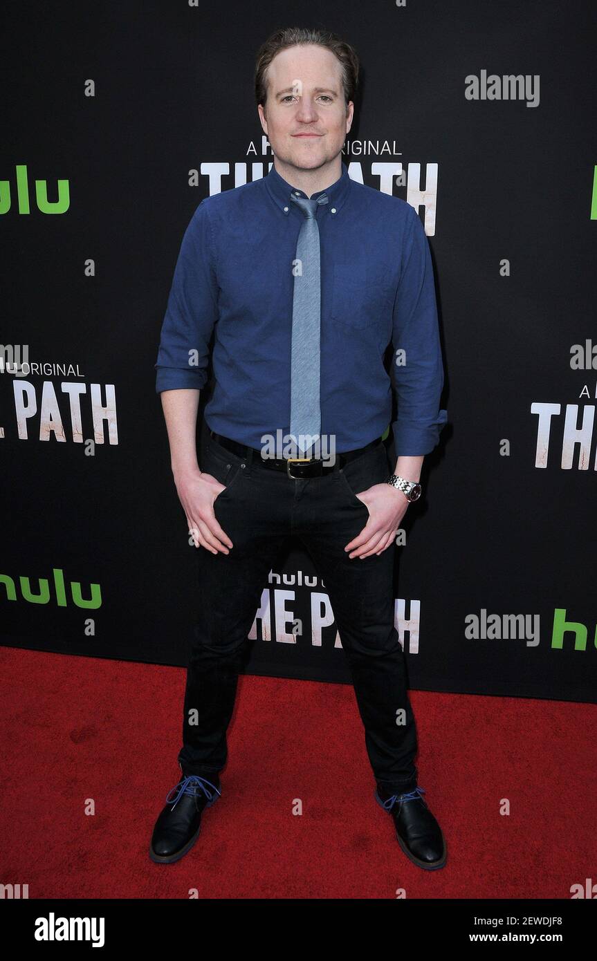 Patch Darragh arrives at Hulu's "The Path" Los Angeles Premiere held at ...